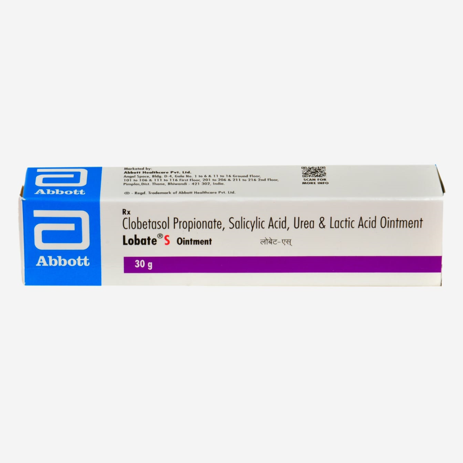 Lobate S Ointment 30gm Clobetasol Propionate and Salicylic Acid Cream ...